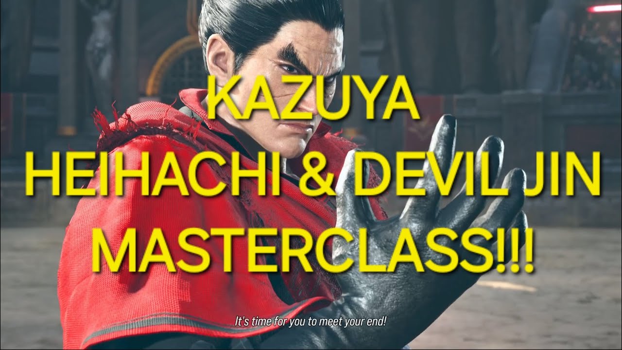 TEKKEN 8 - Kazuya Heihachi & Devil Jin MASTERCLASS!!! - YouTube