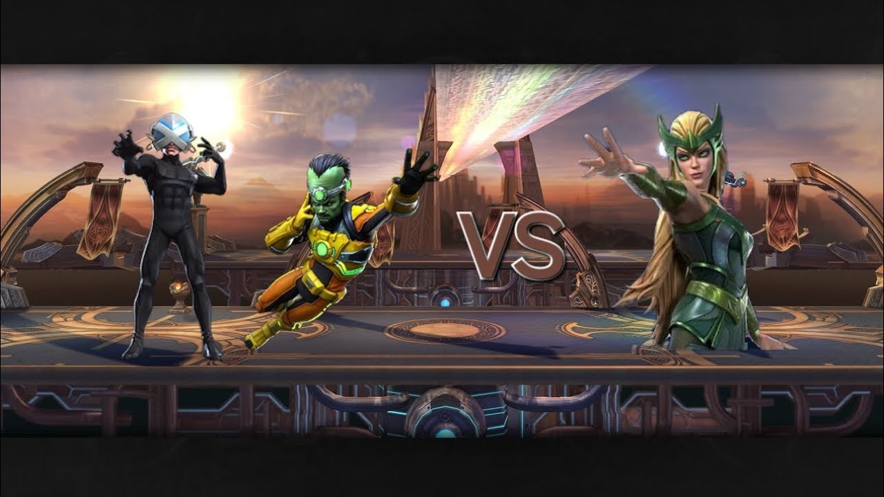 MCOC, AW - Enchantress counters (tier 1) - YouTube