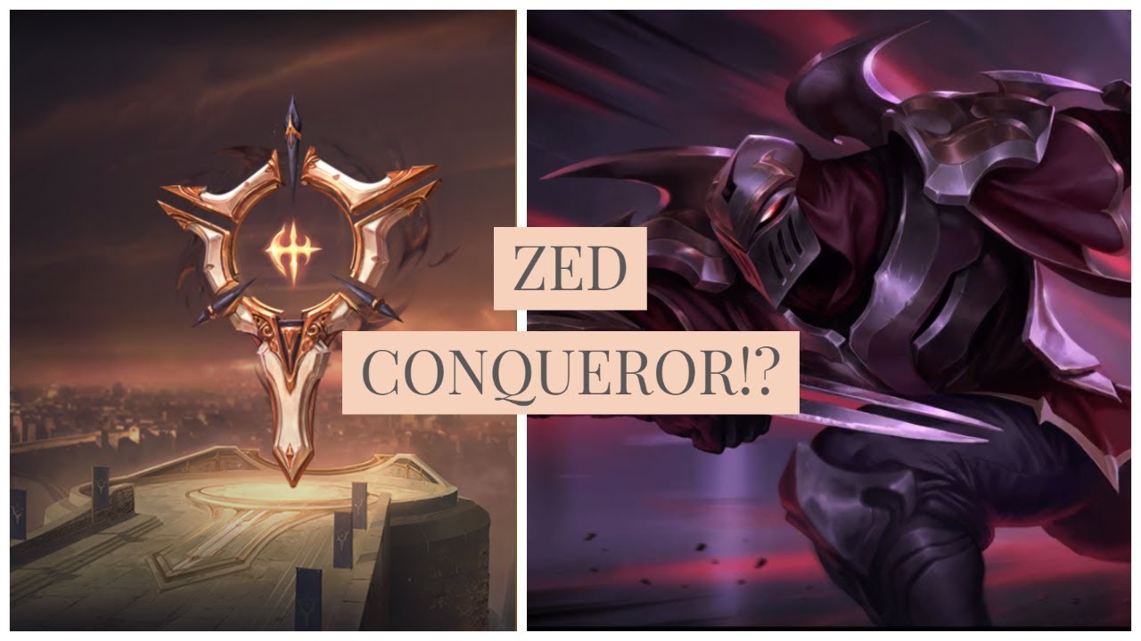 How Good Is Conqueror On Zed? - YouTube