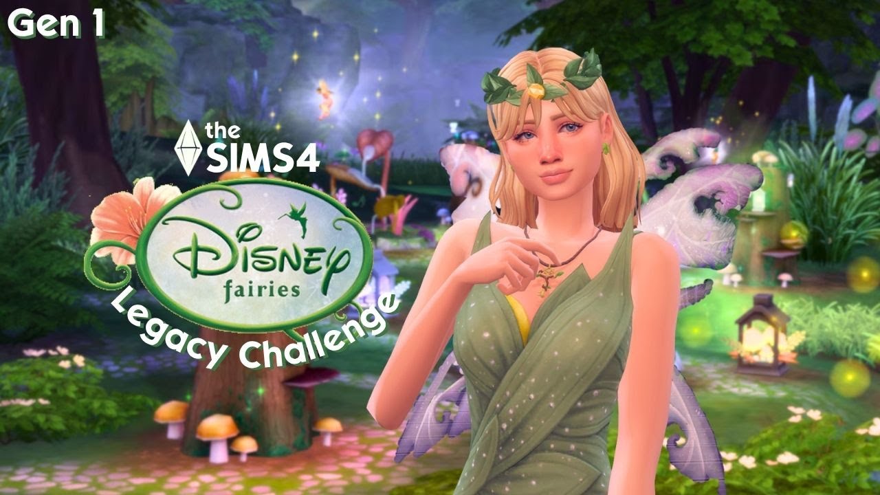 🔴Time to Escape to Innisgreene 🪴| Disney Fairies Legacy Challenge [Gen ...
