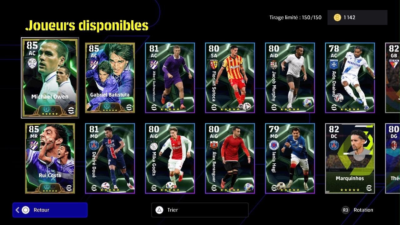 eFootball: Pack Owen + Match script 😭 - YouTube