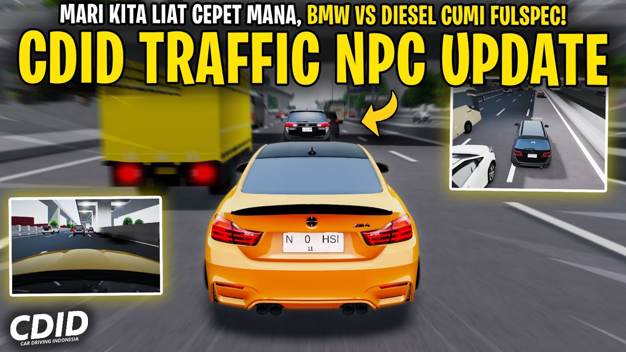 BALAPAN MOBIL BMW VS DIESEL CUMI DI CDID TRAFFIC NPC UPDATE V2.0 - Car ...