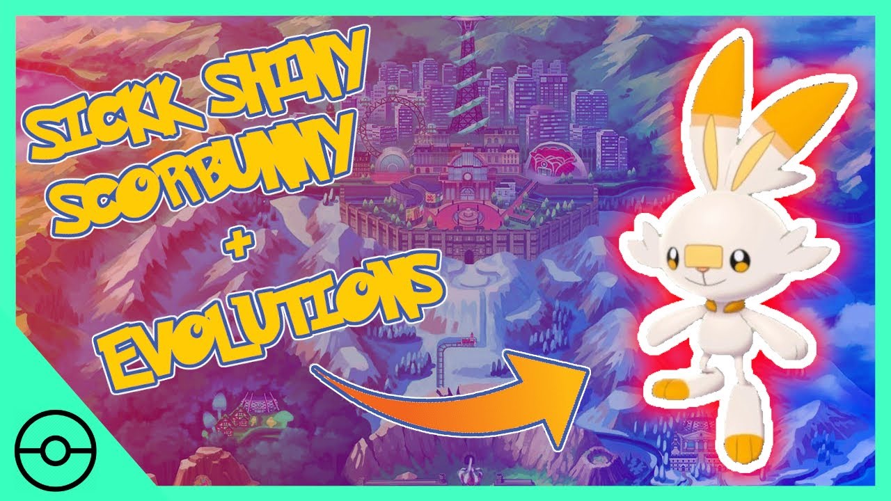 *SICKK SHINY* Scorbunny After 225 Eggs + Evolution's (SWSH) - YouTube
