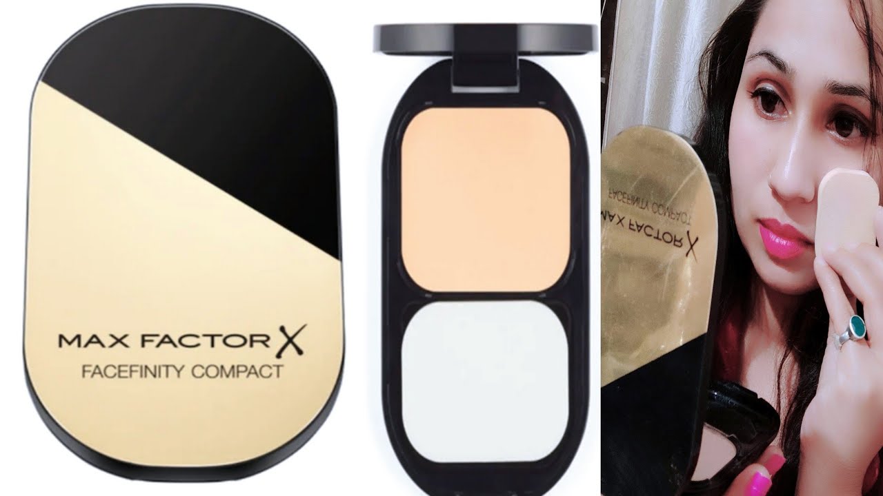 Max Factor Facefinity Compact Foundation With SPF20,Oil-Control - YouTube
