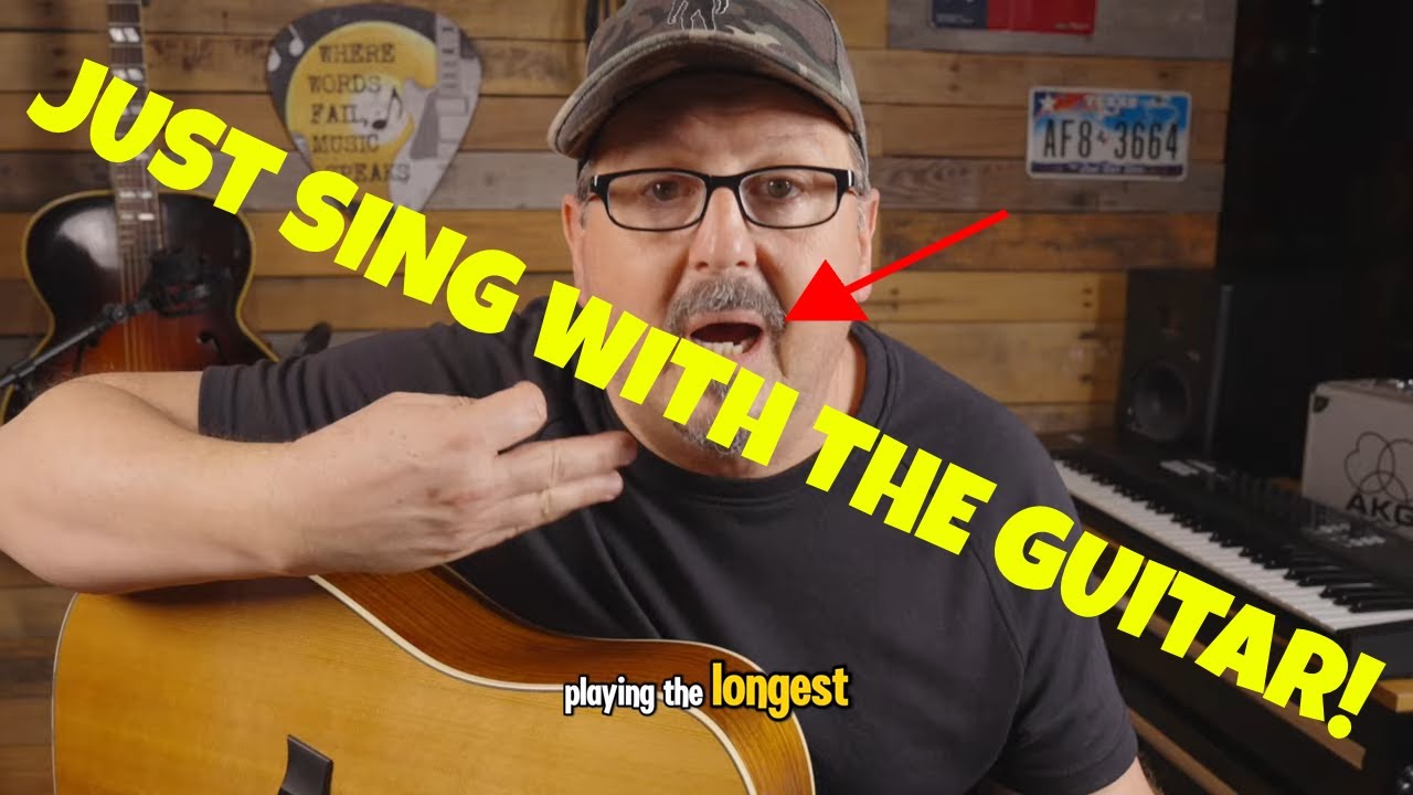 SINGING AND PLAYING THE GUITAR IS EASY! | Learn how with this simple ...