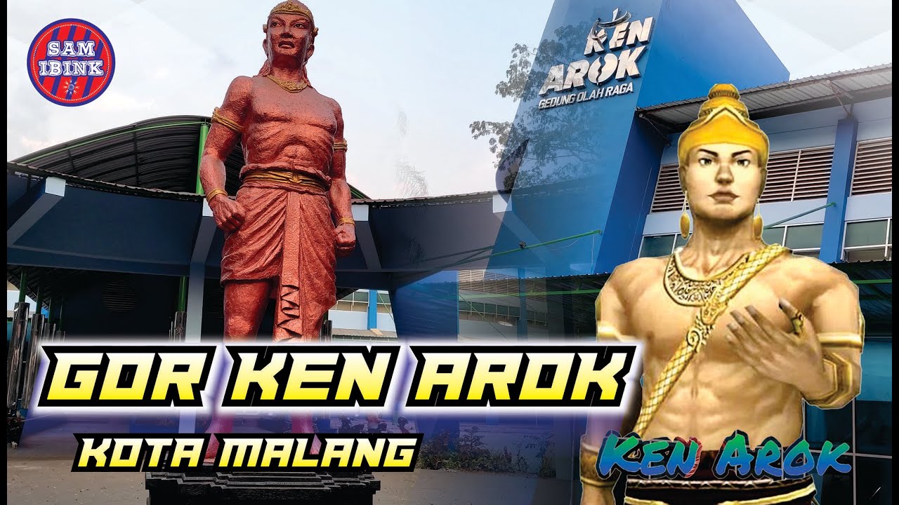 GOR Ken Arok Kota Malang || Arena Olahraga, Pentas Seni dan Budaya - YouTube