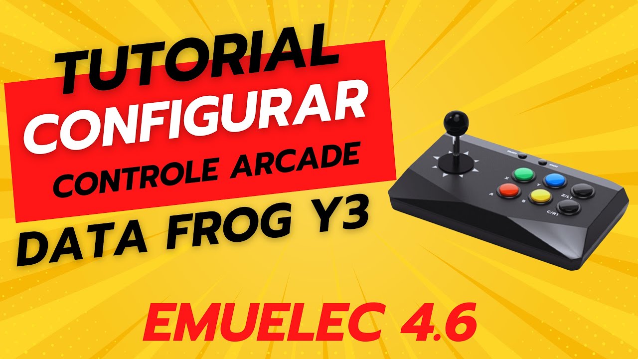 Tutorial Como Configurar Controle Arcade Data Frog Y3 No Sistema ...