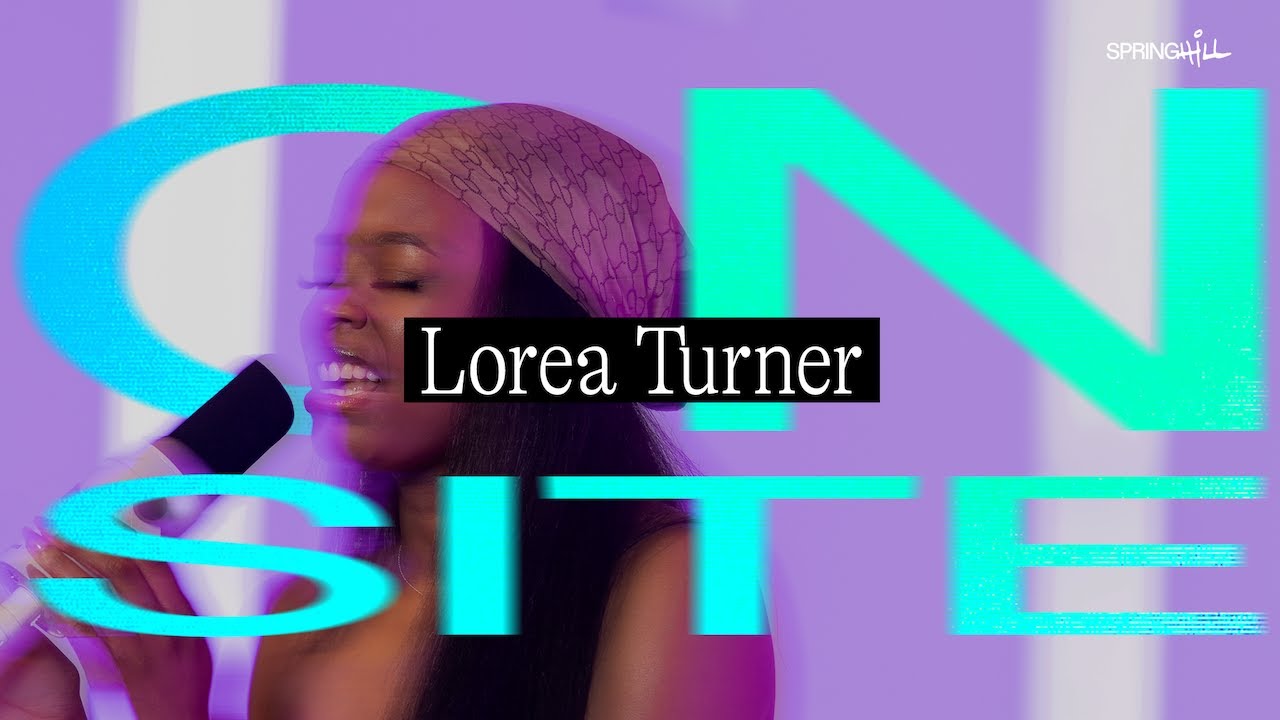 Lorea Delivers Smooth Vocals | On Site with SpringHill - YouTube