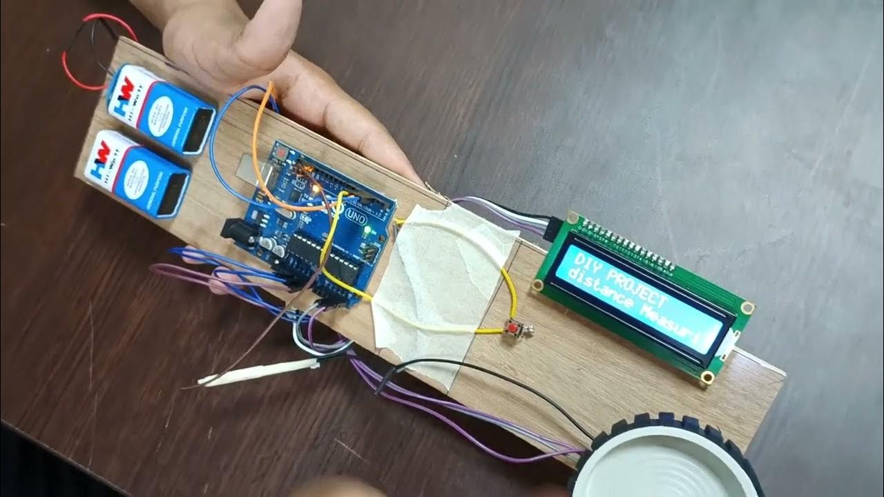 distance measuring wheel | DIY project sec14 - Group ID 15 | IIT Kharagpur - YouTube