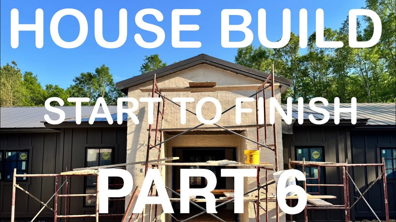 Cinematic House Build Series – Part 6: Exteriors & Drywall - YouTube