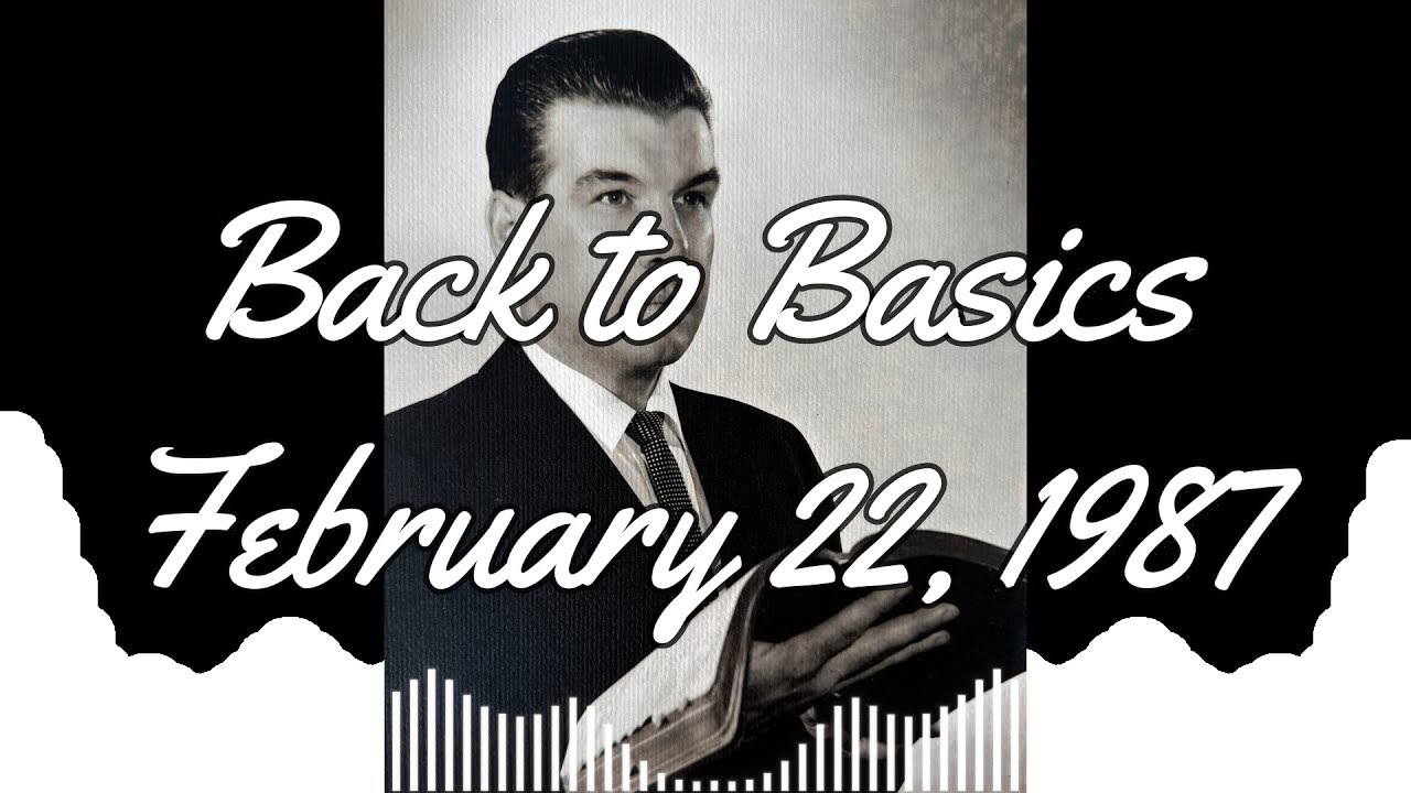 Back to Basics - YouTube