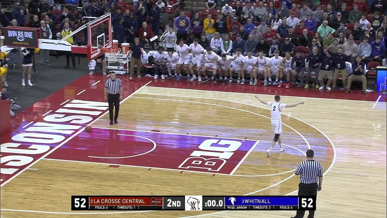 GAME WINNING FREE THROW: Watch the intense final 2 minutes of Whitnall ...