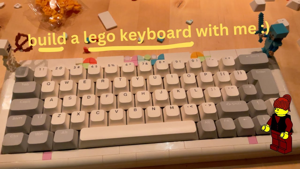 build the viral lego keyboard with me | kitadam - YouTube