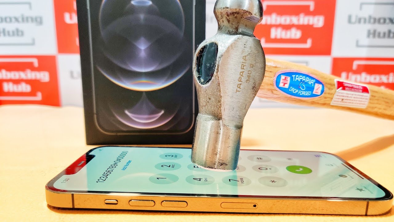 iPhone 12 Pro Max Screen Scratch Test 🔨🔨🔨 - YouTube