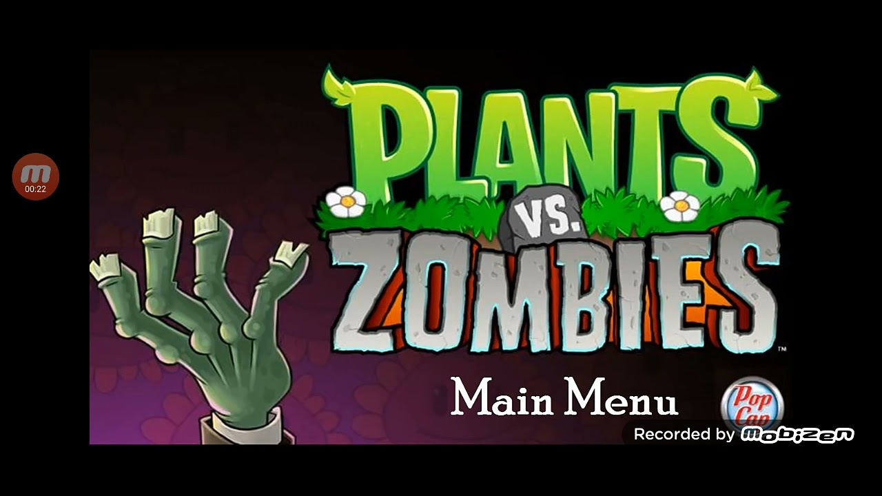 PvZ, el menú. x2 velocidad - YouTube