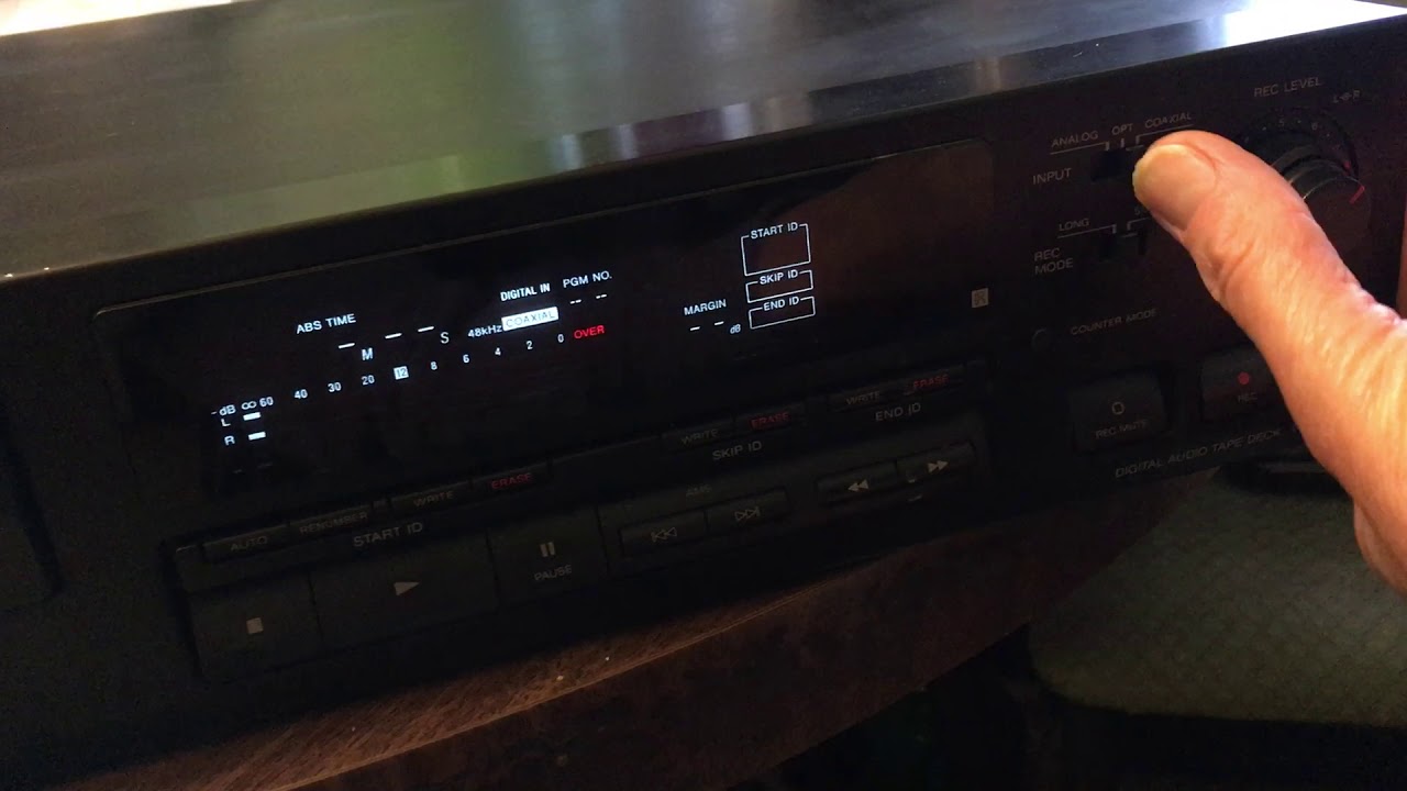 Sony dat machine - YouTube