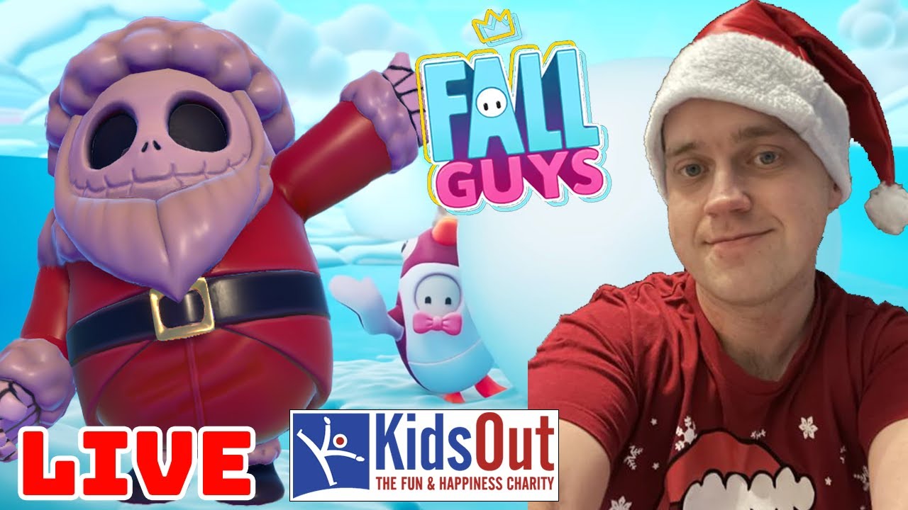 LIVE - NEW FALL GUYS CHRISTMAS EVENT! UNLOCKING THE SKIN THIS STREAM ...