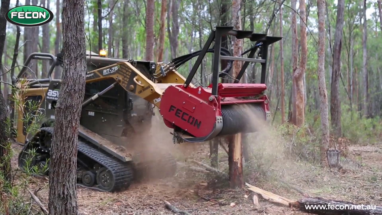 Fecon Australia - Forestry & Vegetation Management Equipment - YouTube