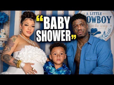 Blueface & Nevaeh’s Baby Shower Turned Into a Day They’ll Never Forget… 🥹💙🍼