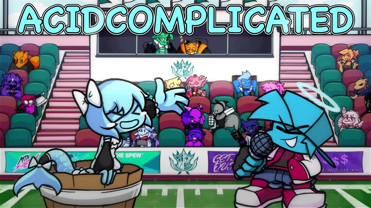 ACIDCOMPLICATED | Acidiron but Minus Sayori sings it 【FNF cover】 - YouTube