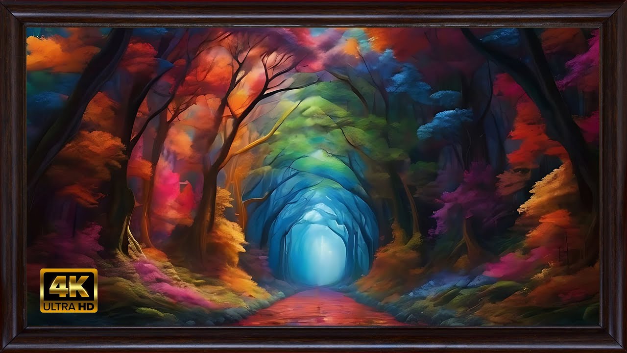 Wallpaper TV Art Çerçeve | Televizyonunu Yağlı Boya Tablosuna ...