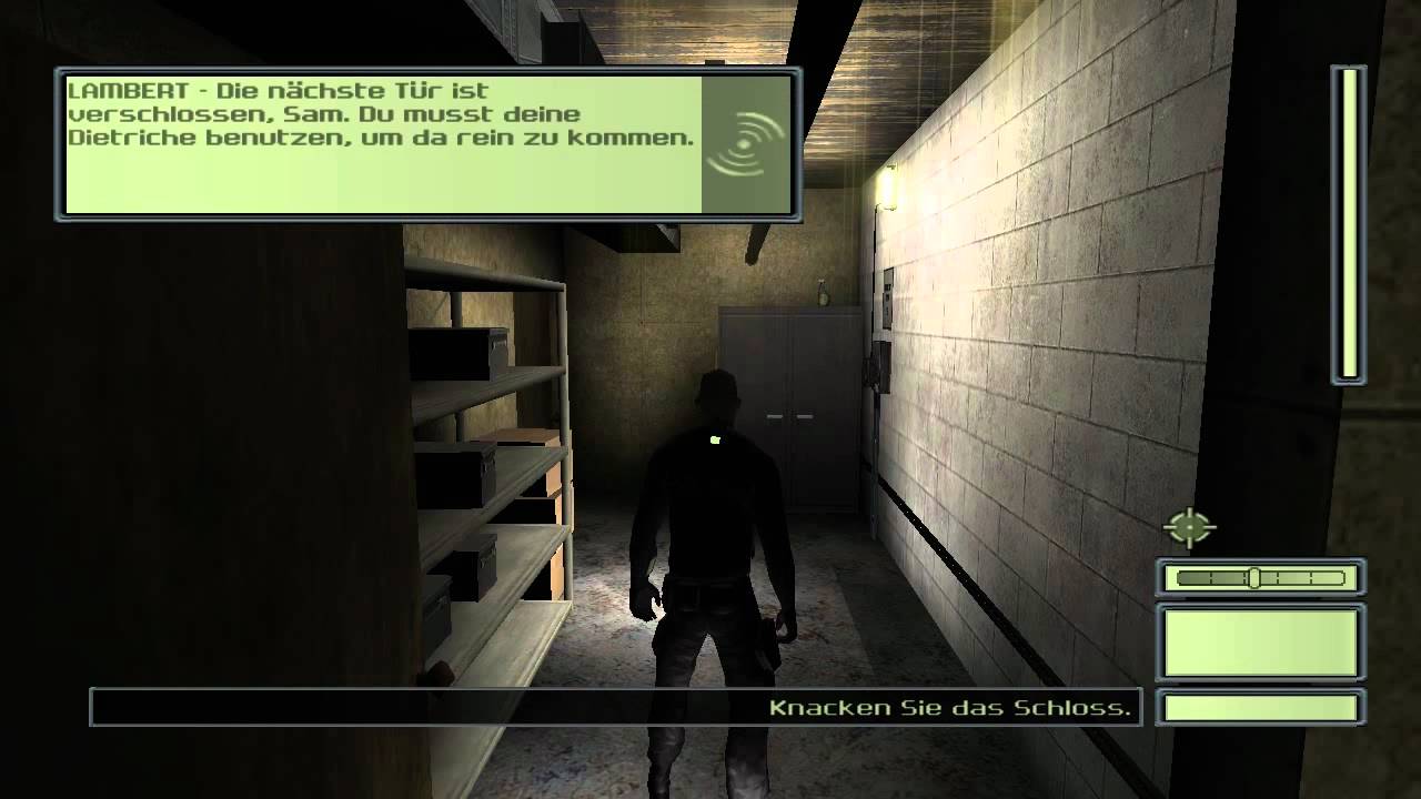 Splinter Cell - Full Stealth Walkthrough - Training - YouTube