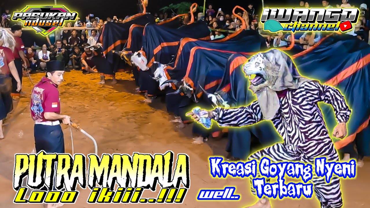 PUTRA MANDALA loo ikiii ‼️ Full Nyeniii || Jogetan Gayeng banteng VIRAL || Full saweran - YouTube