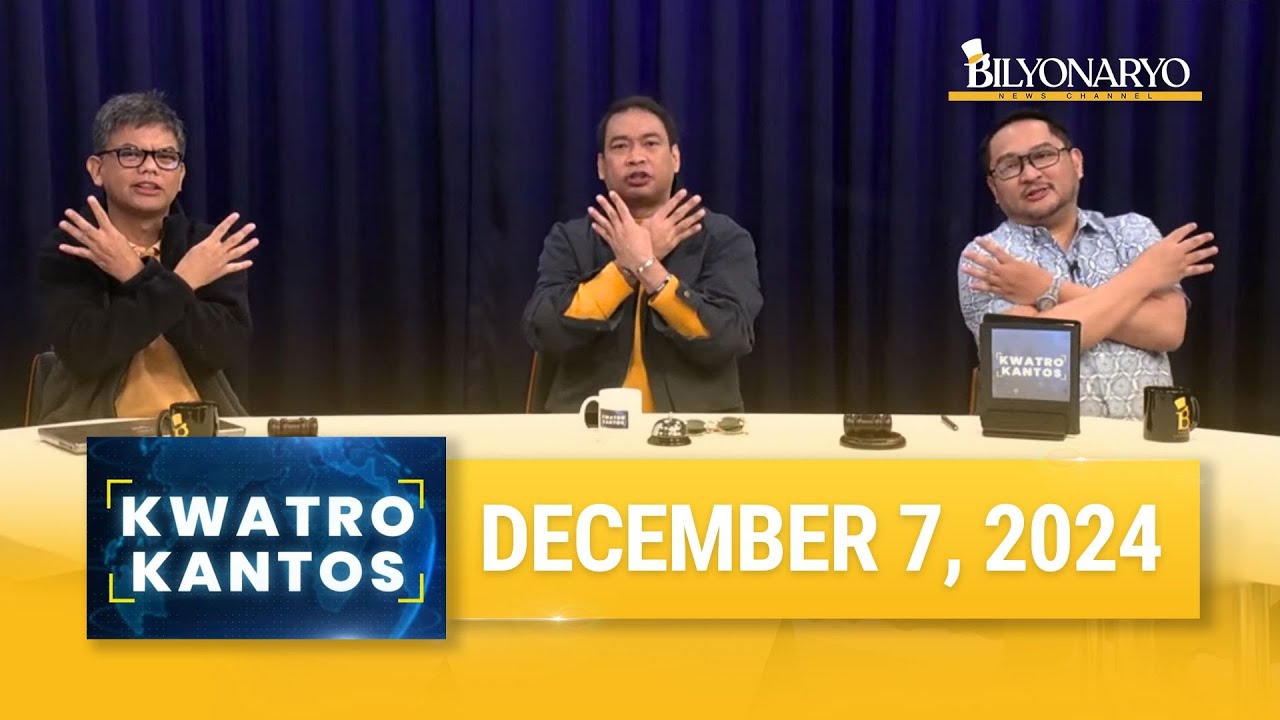 Kwatro Kantos | December 7, 2024 - YouTube