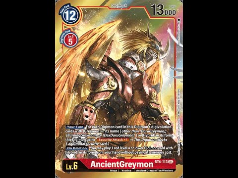 2nd Place Red Hybrid Deck Profile! | Digimon TCG BT12 - YouTube