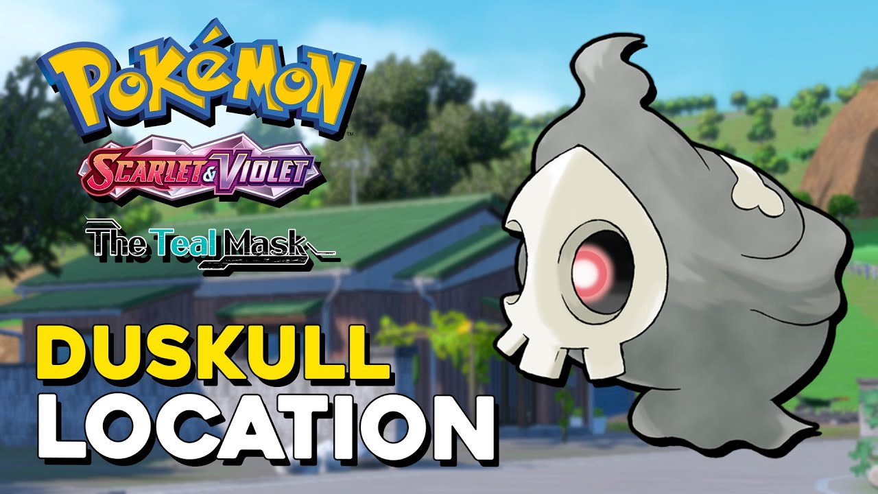 Pokemon Scarlet & Violet Teal Mask DLC Duskull Location - YouTube