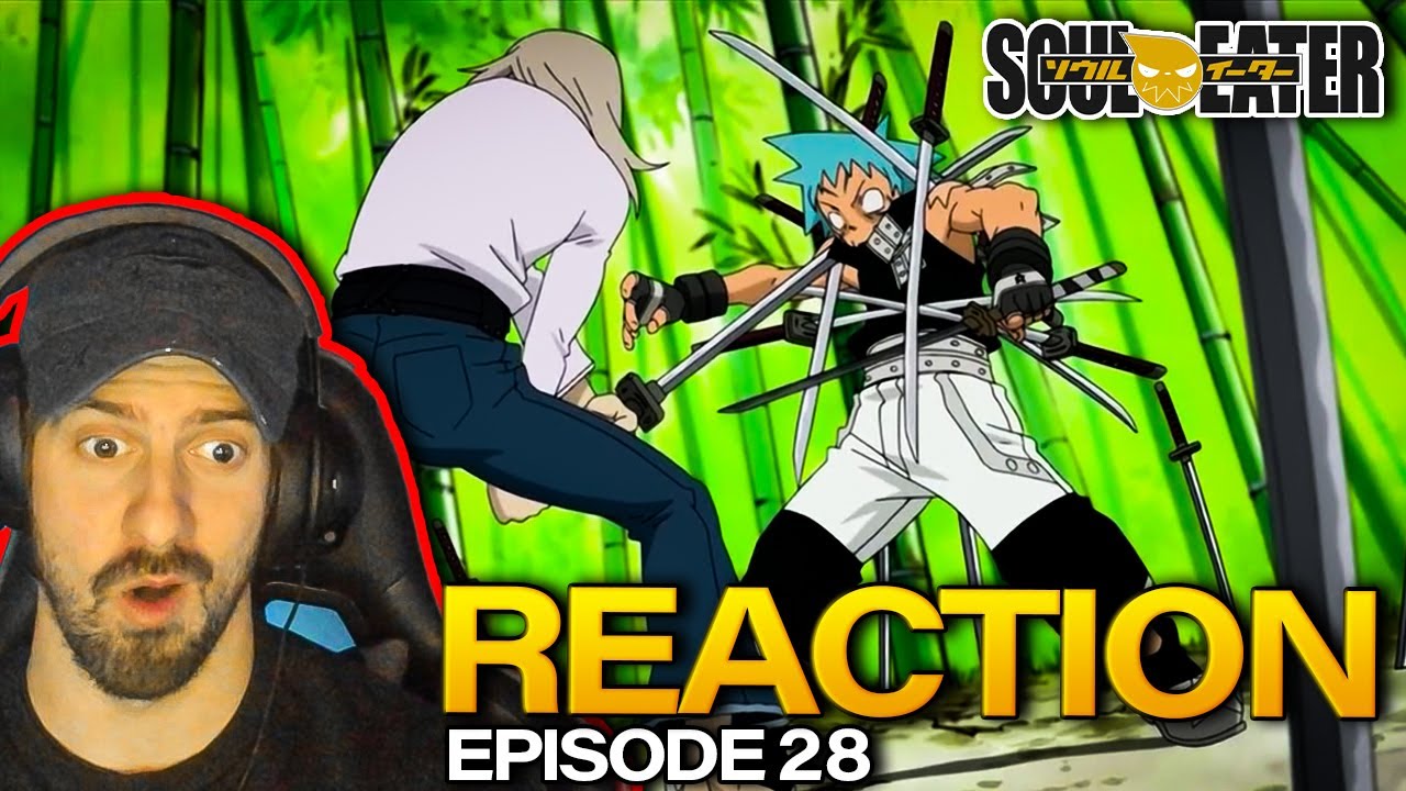 Mifune is a BEAST!! Soul Eater episode 28 reaction "The sword god rises ...