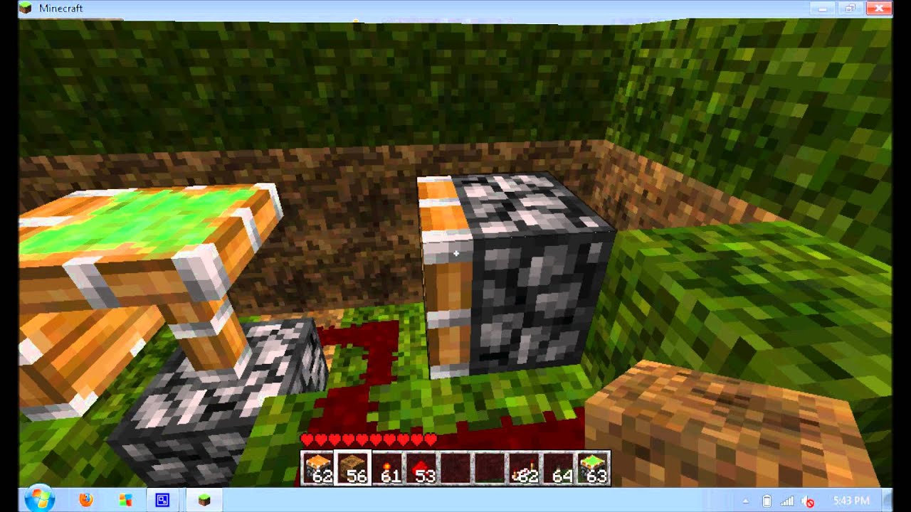 How to make a block exchanger in minecraft. - YouTube