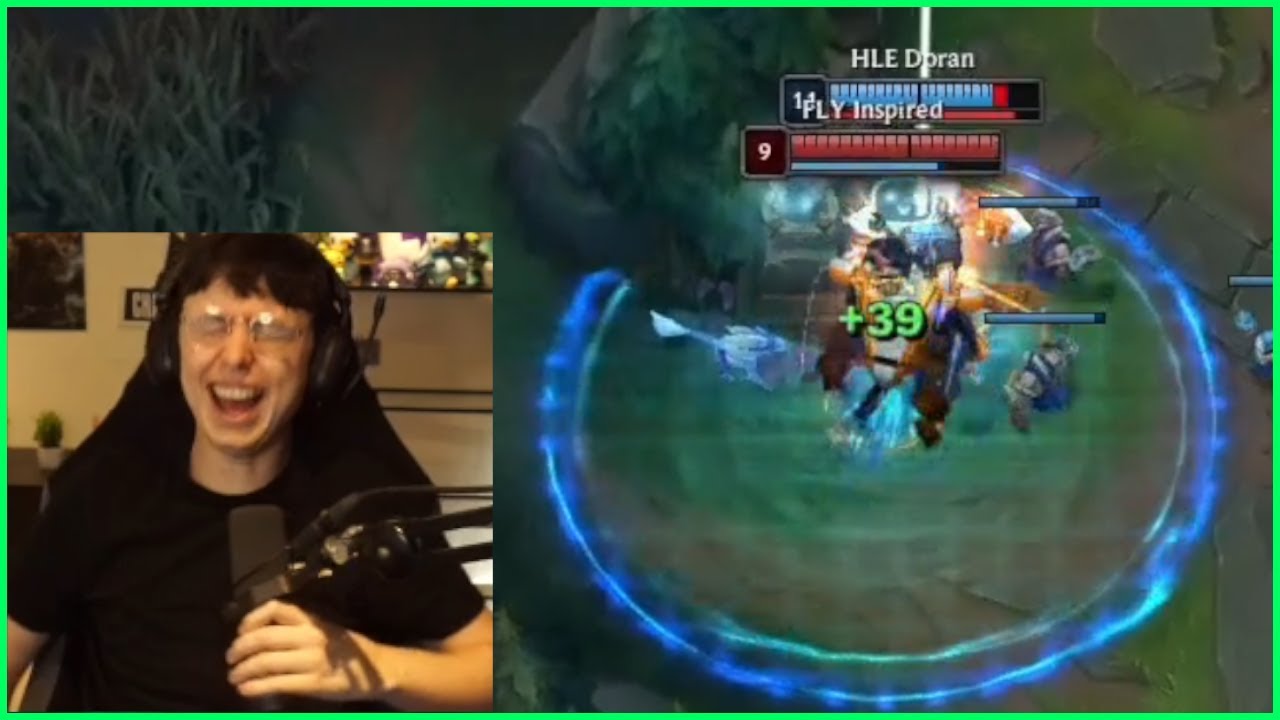 HLE Doran Doesn't Know How Nunu Works? - YouTube