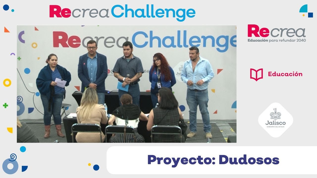 Recrea Challenge 2022 - Proyecto: dudosos - YouTube