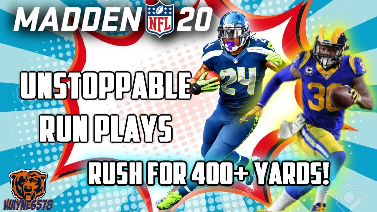 MADDEN 20 RUNNING TIPS - BEST MADDEN 20 RUN SCHEME - UNSTOPPABLE MADDEN ...