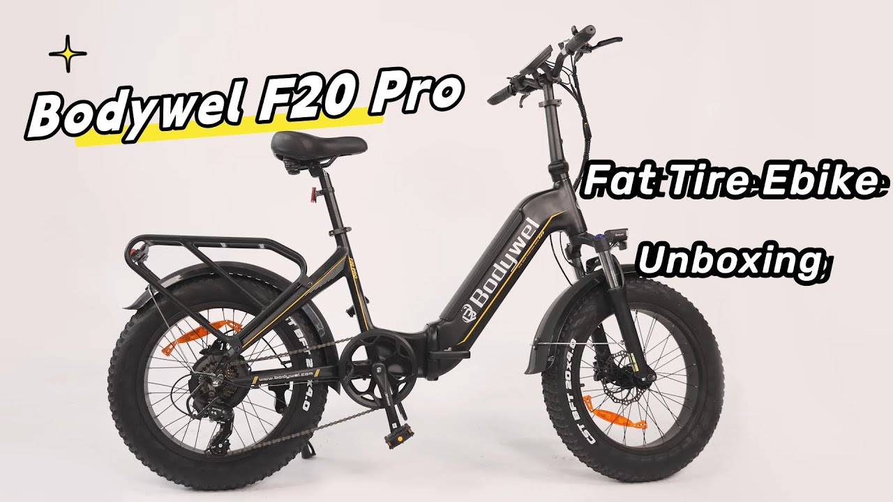 Bodywel F20 Pro Fat Tire Ebike Unboxing - YouTube
