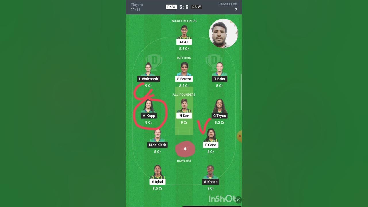 PK W vs SA W Dream11, PK W vs SA W T20, PK W vs SA W Dream11 Prediction, PAK-W vs SA-W Dream11 ...