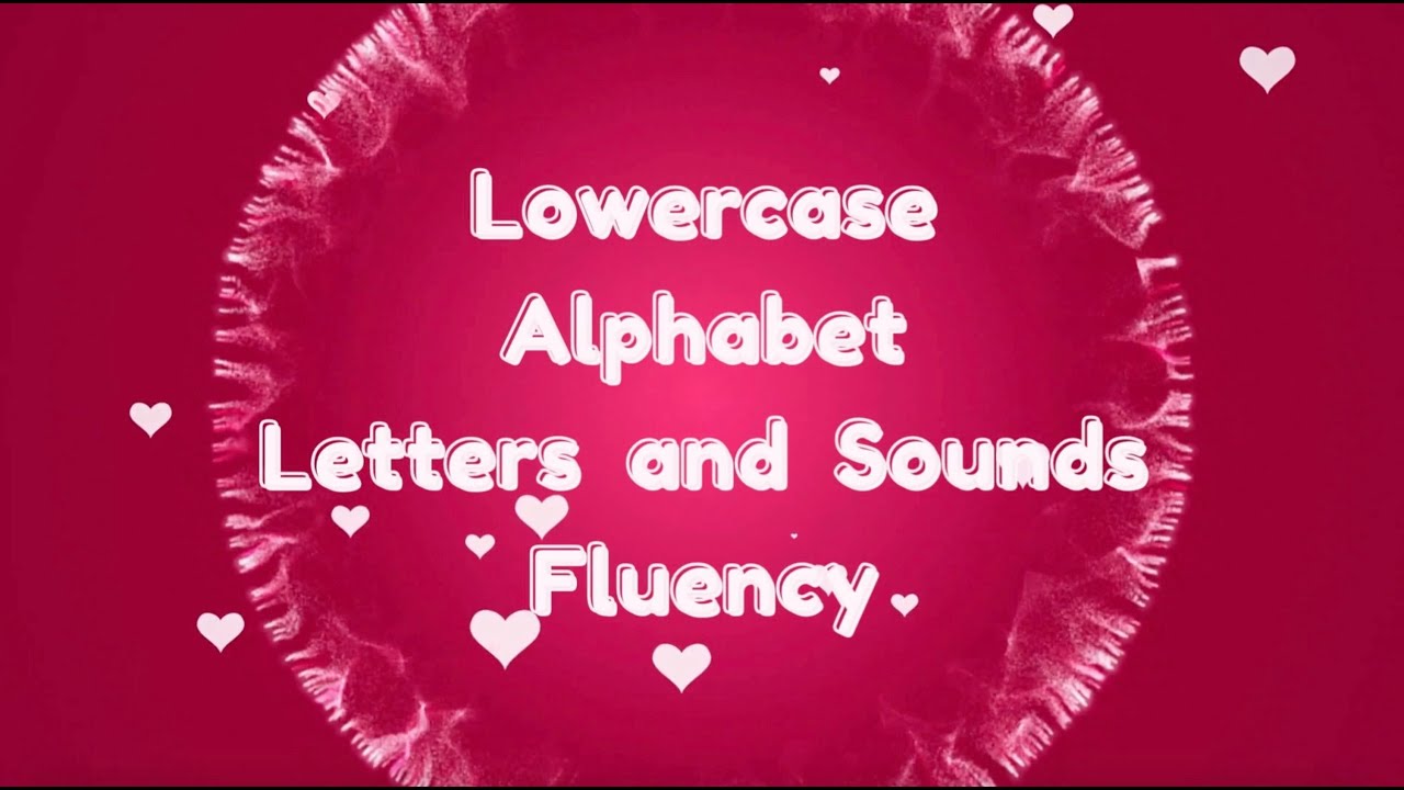 Science of Reading | Lowercase Letter & Sound Fluency | February ...