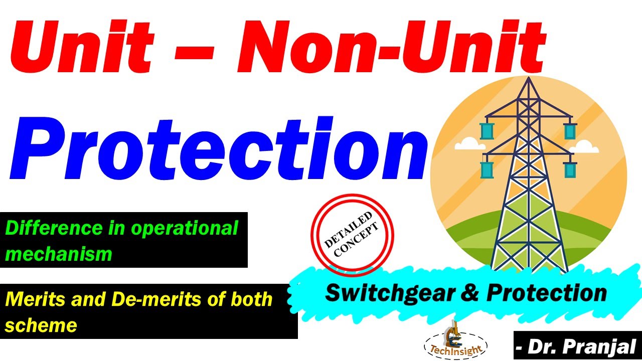 L57: Unit and Non-Unit Protection Scheme | Differential Relay ...
