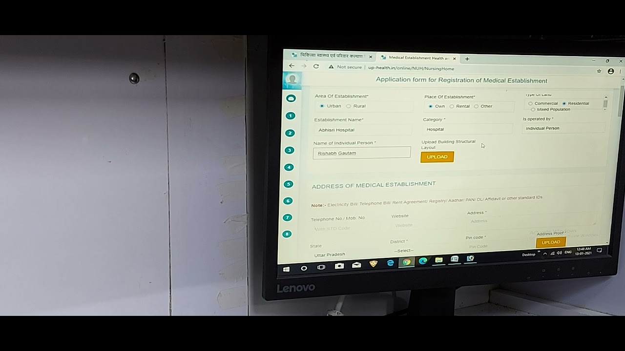 how to register online for Clinic registration part 1(2) - YouTube
