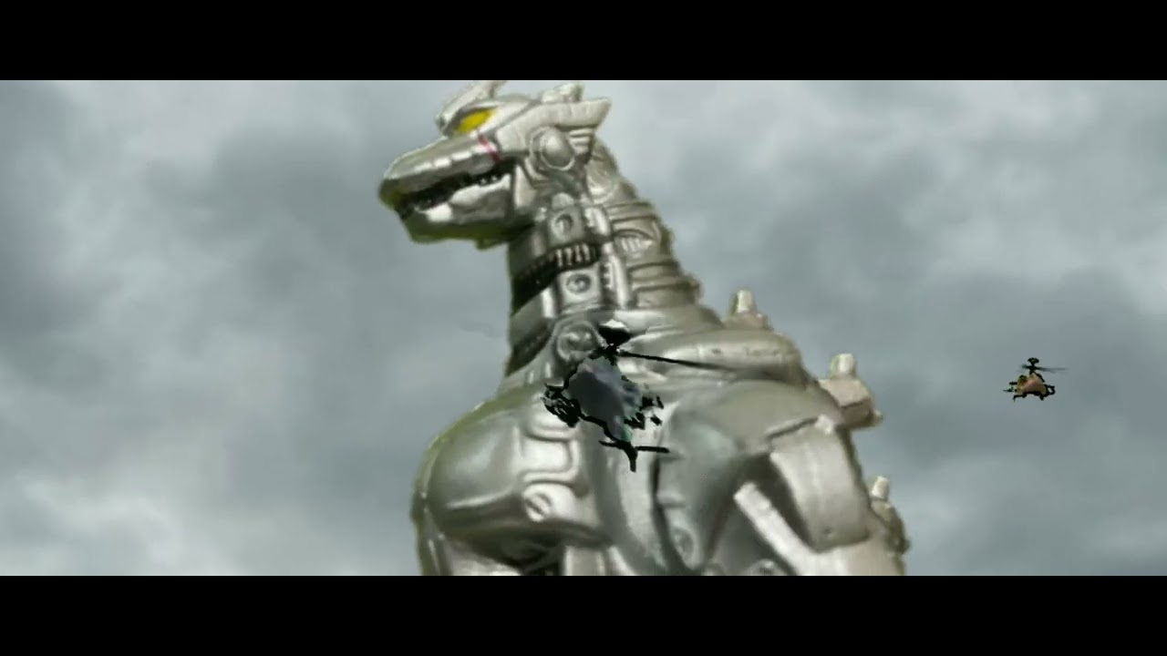 Mechagodzilla Test Animation [Christmas Special] - YouTube