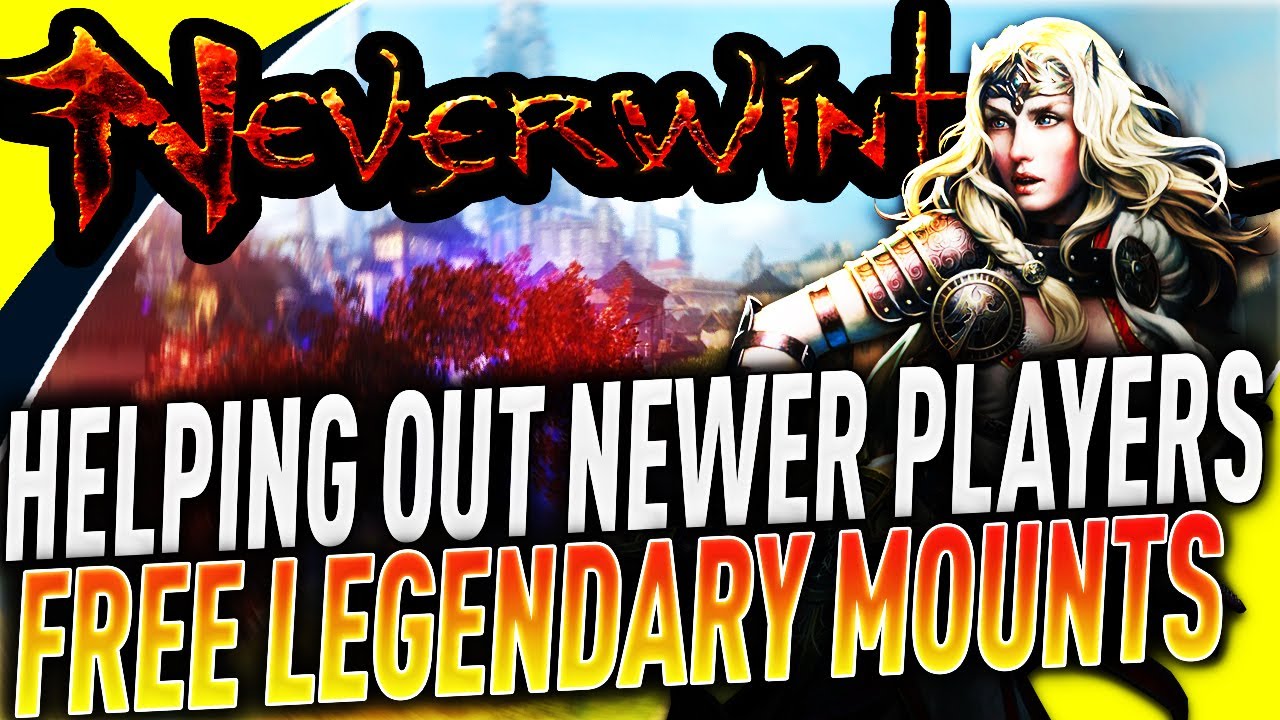 Giving Away 6 LEGENDARY MOUNTS to NEWER Players in Neverwinter - YouTube