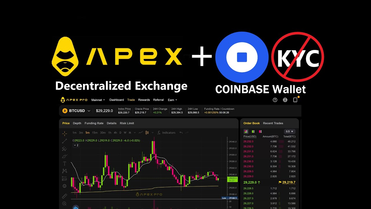 GUIDE How to CONNECT COINBASE Wallet to APEX Pro DEX Decentralized Crypto Trading Exchange - NO ...