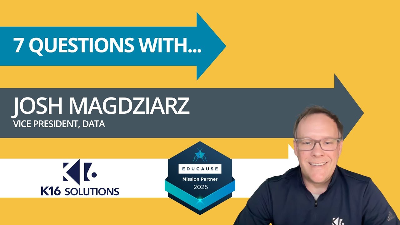 7 Questions with Josh Magdziarz (K16 Solutions) - YouTube
