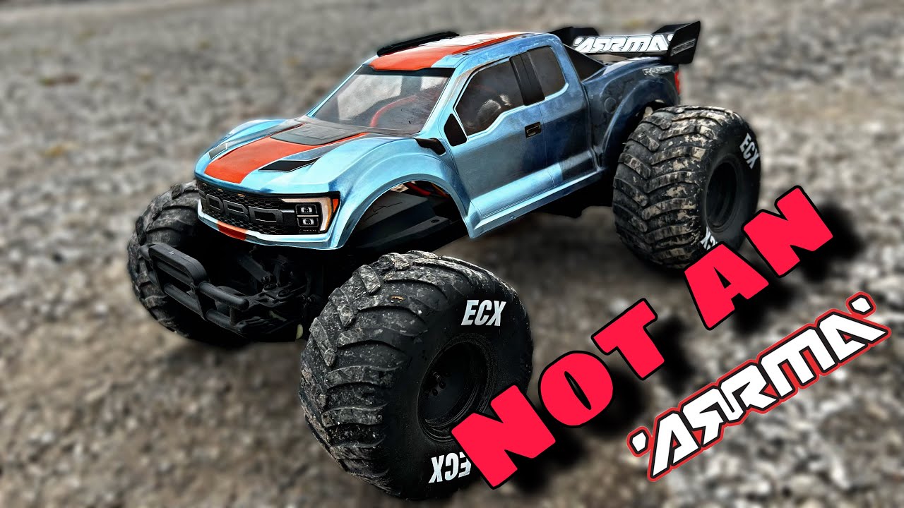 D.I.Y. Arrma Gorgon. 2 wheel Drive RC Monster Truck! - YouTube