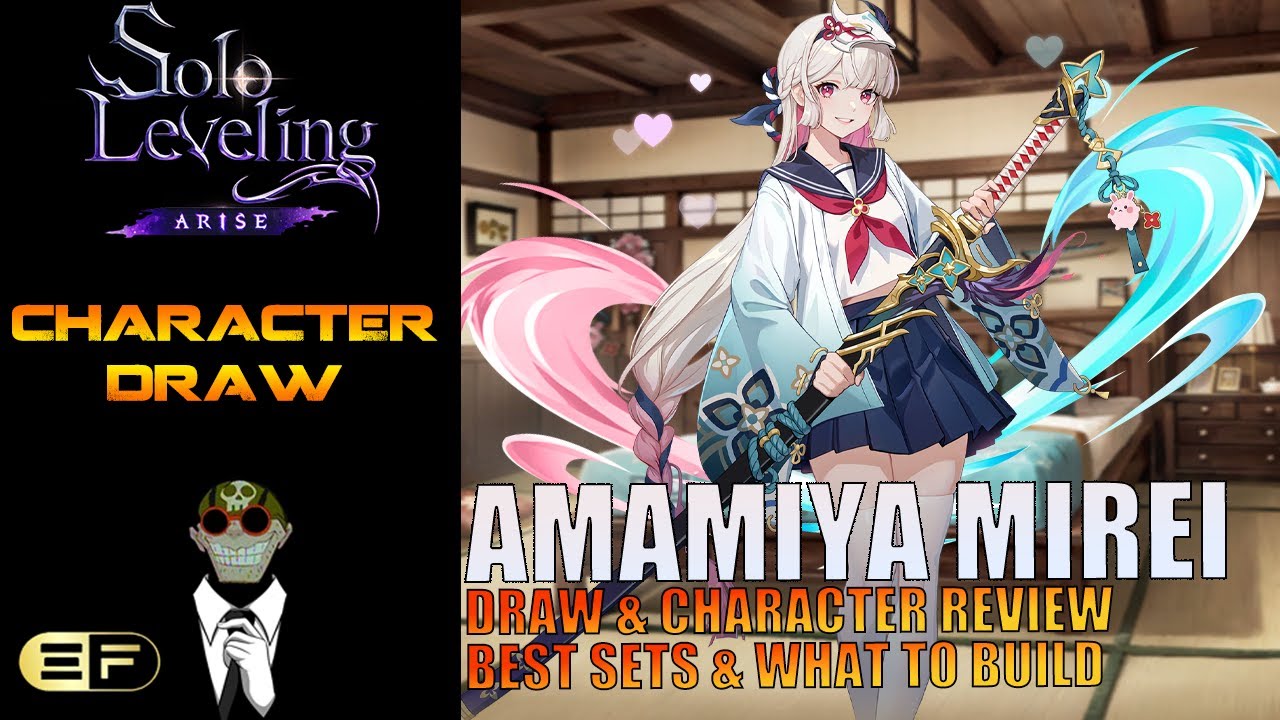 Solo Leveling Arise - Amamiya Mirei Draw! Character Review! Is she ...