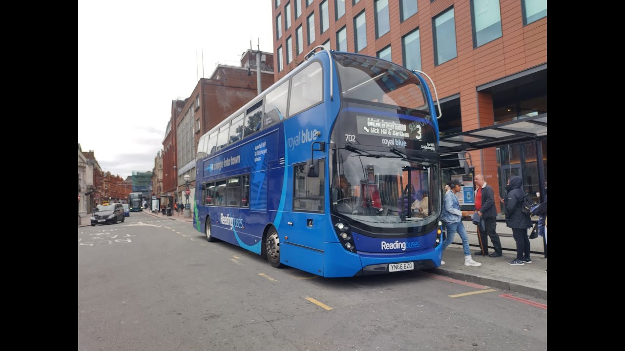 [100訂閱禮物2] Reading Buses 702 YN66EZO@ Leopard 3 (Station Road -- Board ...