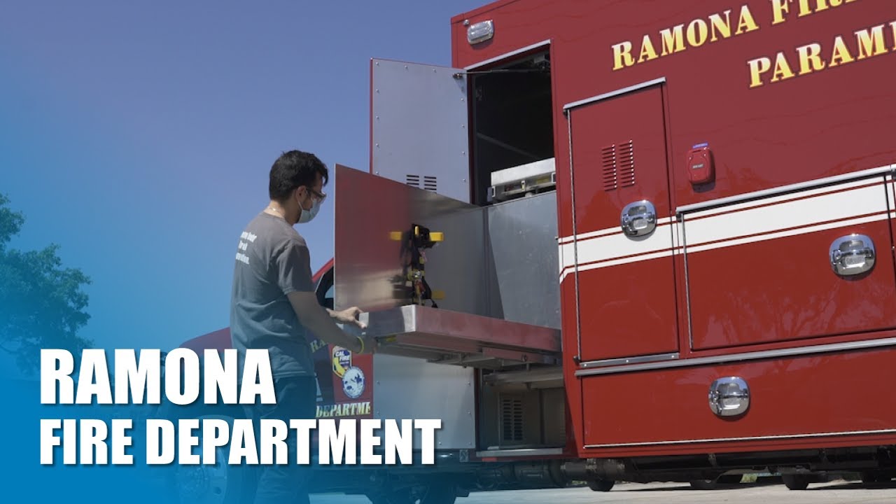 Frazer Unit Tour with Ramona Fire Department - YouTube