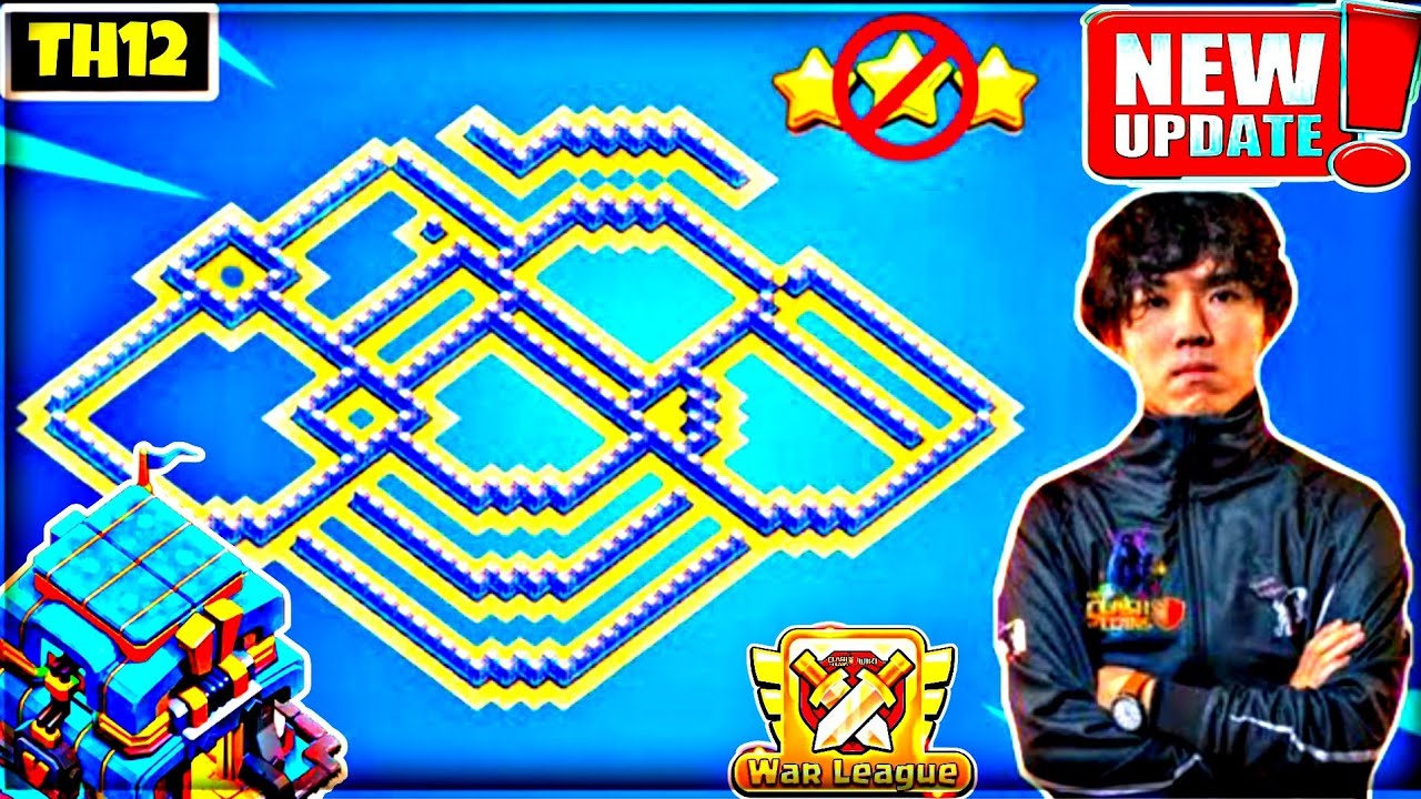 New War Base Th12 2024 | Unbeatable Th12 War/Hybrid Base Link |Th12 ...