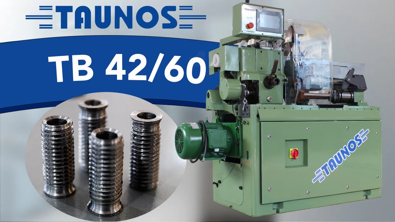 TORNO AUTOMÁTICO TB 42/60: USINANDO PEÇA PARA CLIENTE - TAUNOS - YouTube